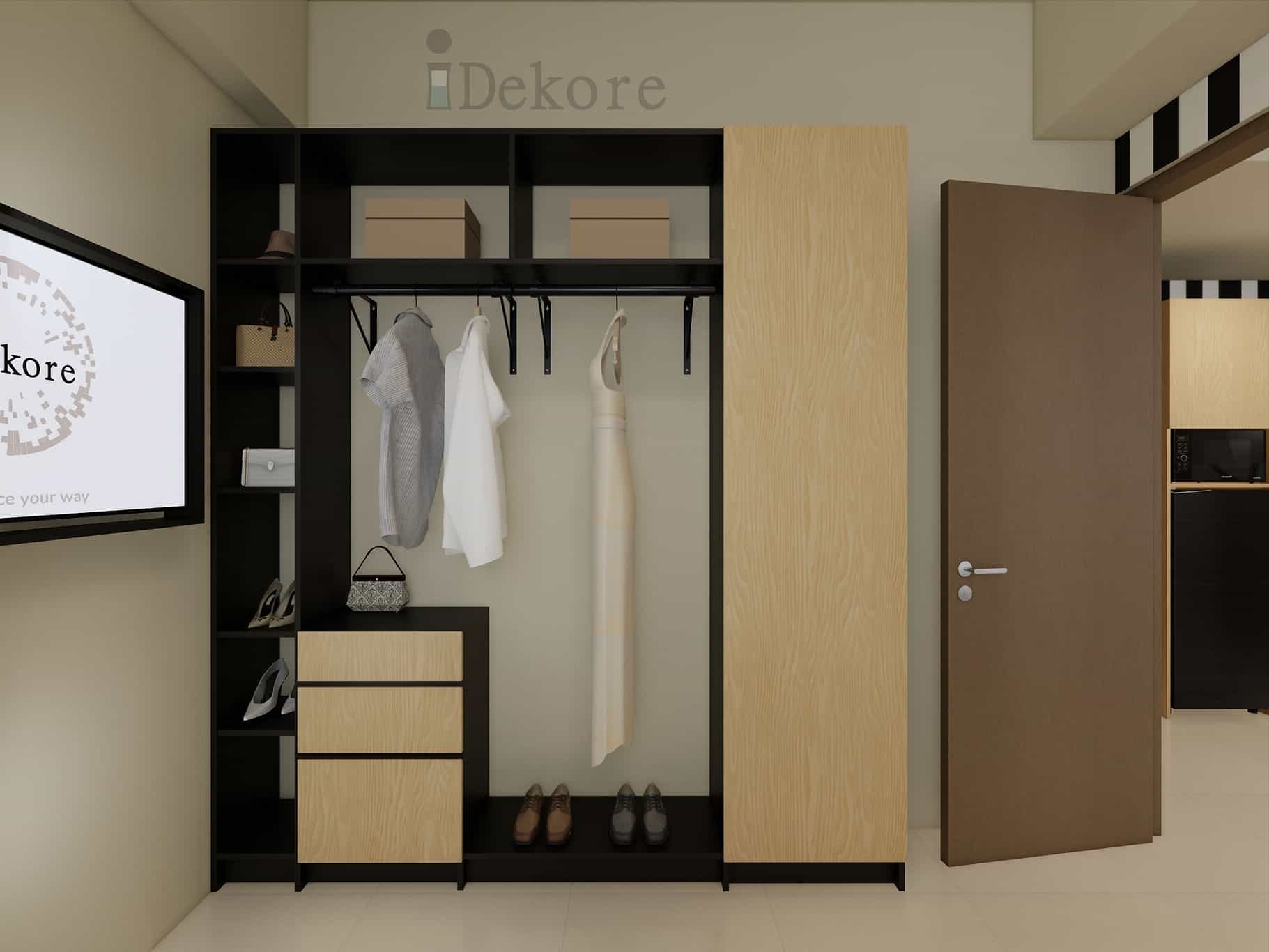 Wardrobe Master Bedroom - iDekore