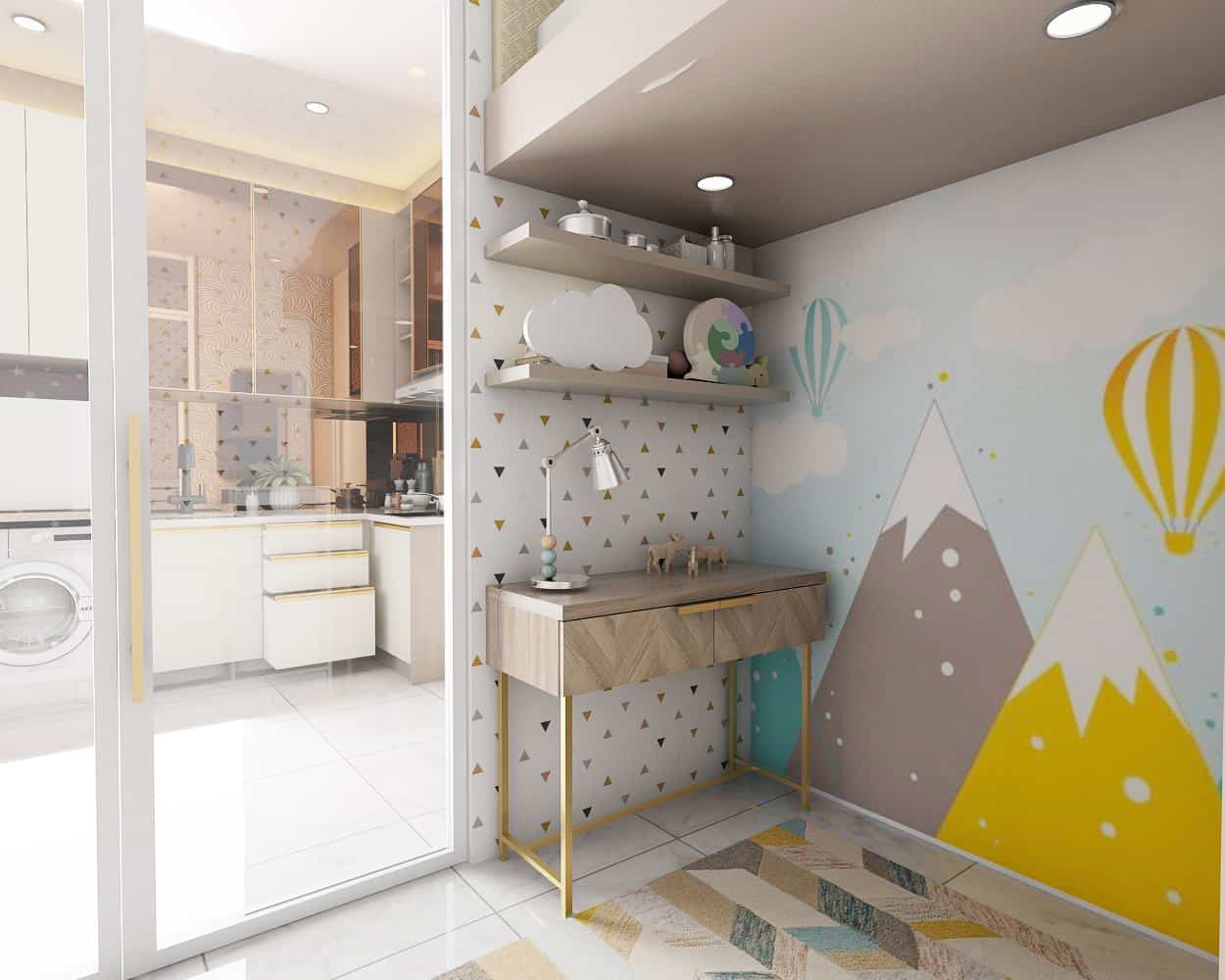 Fullset Furniture Apartment Sky Residence Deluxe Version - iDekore